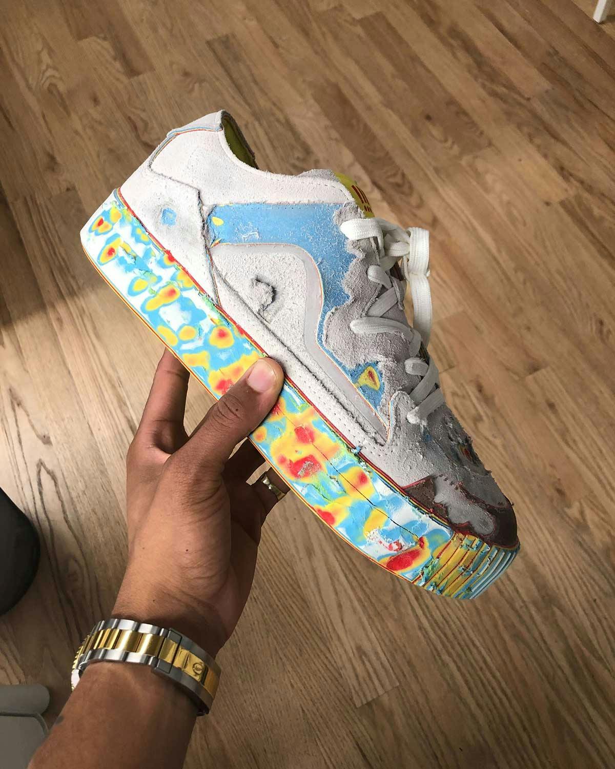 MSCHF Asked Us to Shred Jimmy Fallon's Gobstomper Shoe, So We Did
