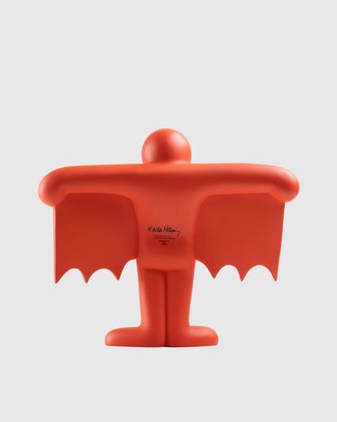 Medicom – Keith Haring Flying Devil Statue Red | Highsnobiety Shop
