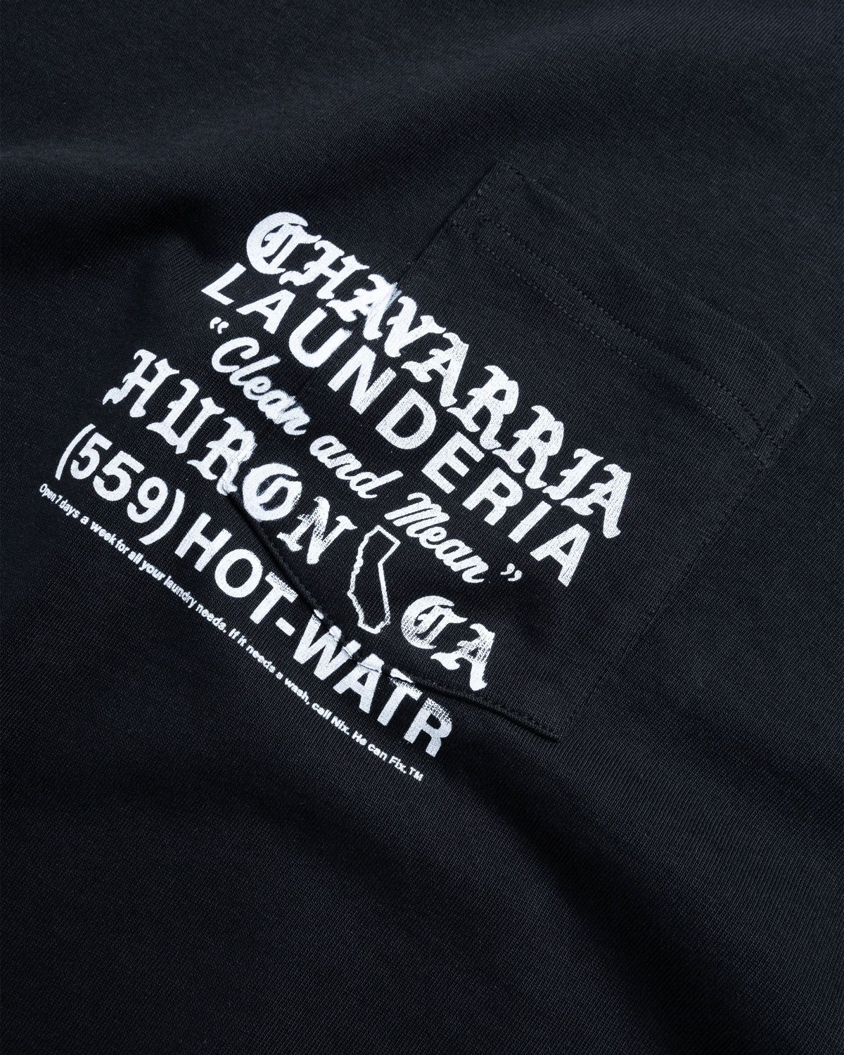 Willy Chavarria – Buffalo Pocket T-Shirt Black | Highsnobiety Shop