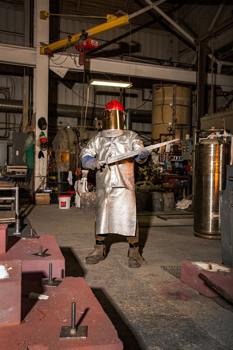 MSCHF's Guns 2 Swords took The Met Gala, Thanks to Grimes