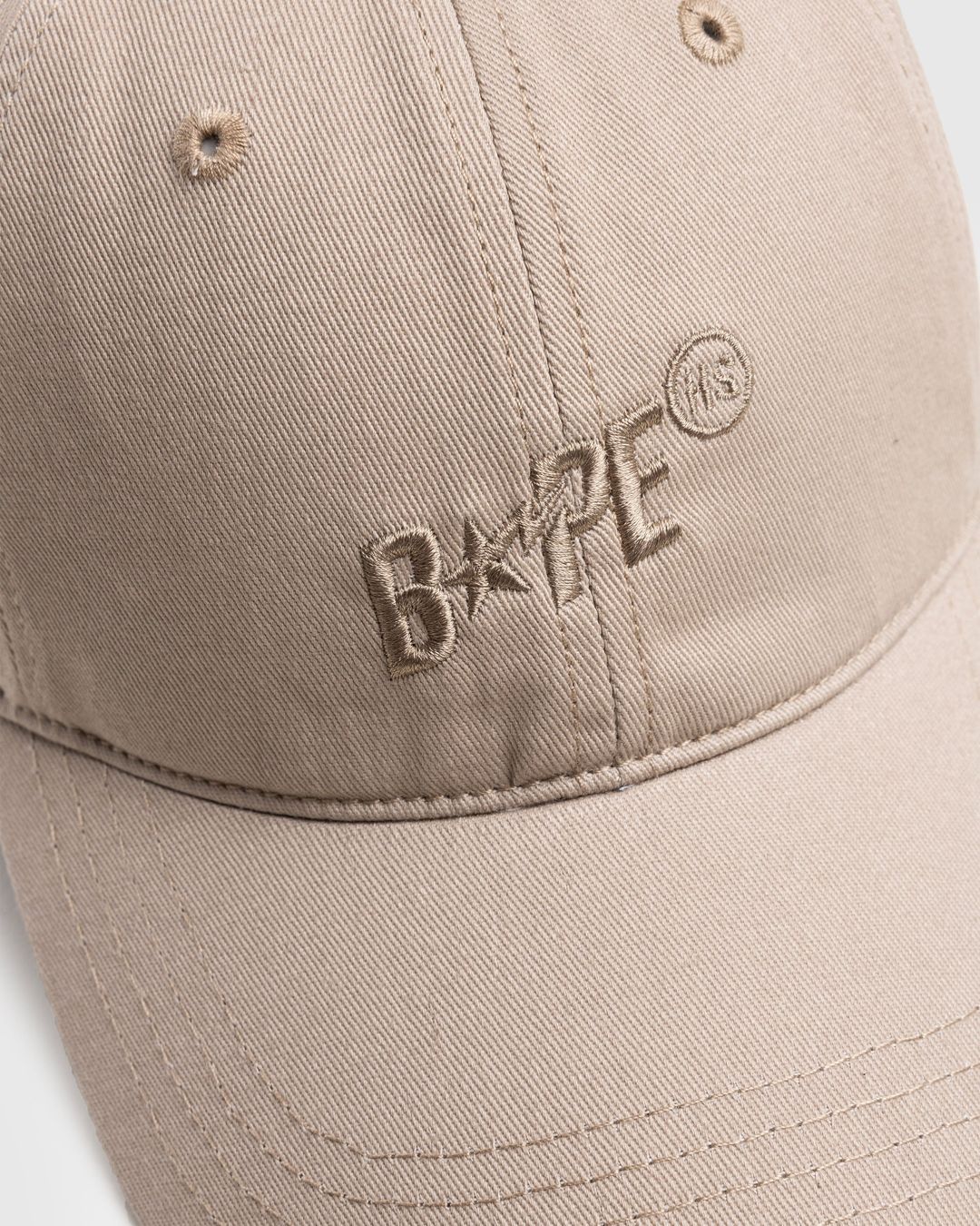 BAPE x Highsnobiety – Logo Cap Beige | Highsnobiety Shop