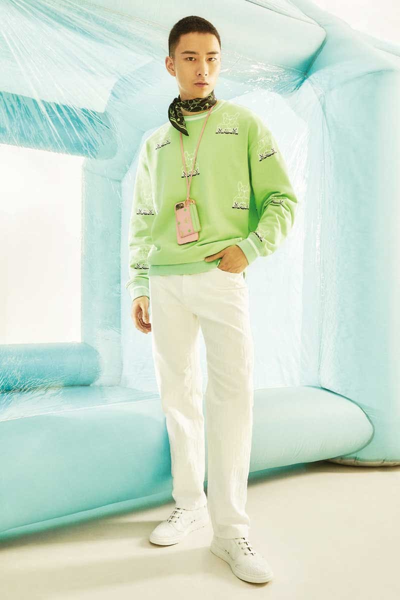 MCM SS22 Collection, Campaign with Iann Dior