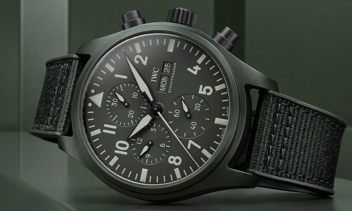 IWC’s TOP GUN ceramic watches landed at GATEZERO