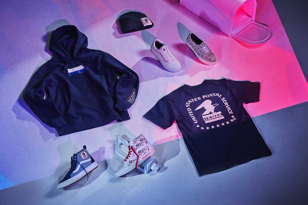 Vans x USPS Is a Special Delivery of Postal Service Sneakers