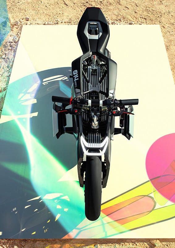 BMW Debuts Vision DC Roadster Electric Motorcycle
