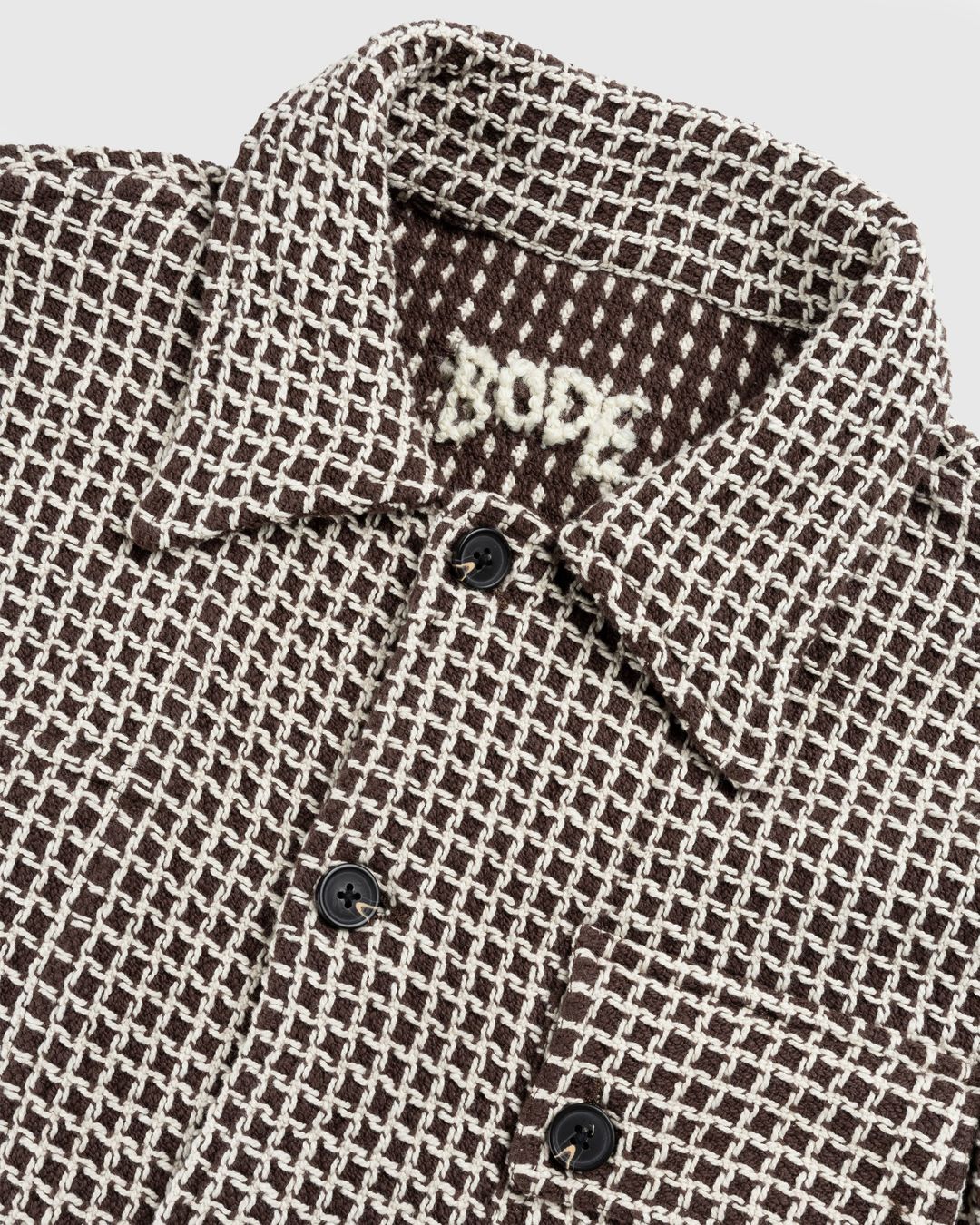 bode – Reversible Duo Waffle Jacket | Highsnobiety Shop