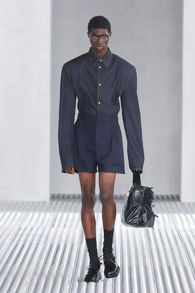 Prada SS24 Men's: Super High Shorts & Even Longer Sleeves