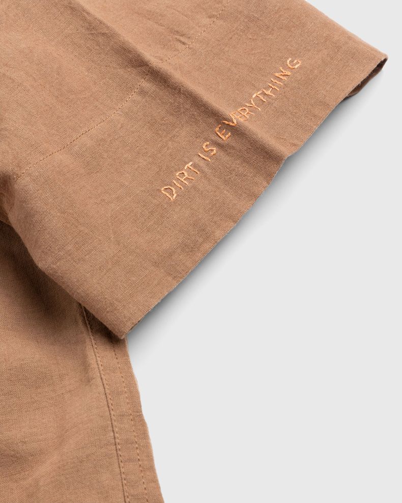 Story mfg. – Greetings Shirt Brown Ground Hugger | Highsnobiety Shop