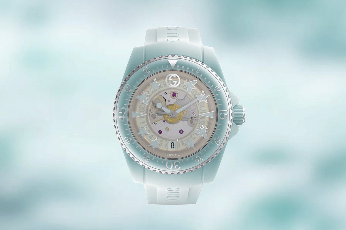 Gucci Releases Bio-Based Dive Watches
