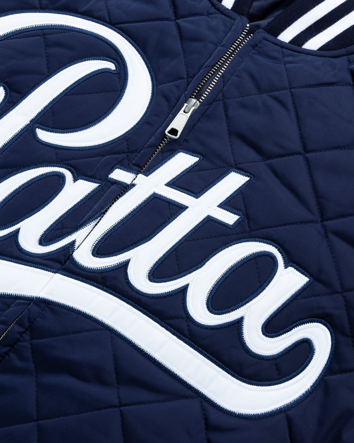 Patta – Diamond Quilted Sports Jacket Evening Blue | Highsnobiety Shop