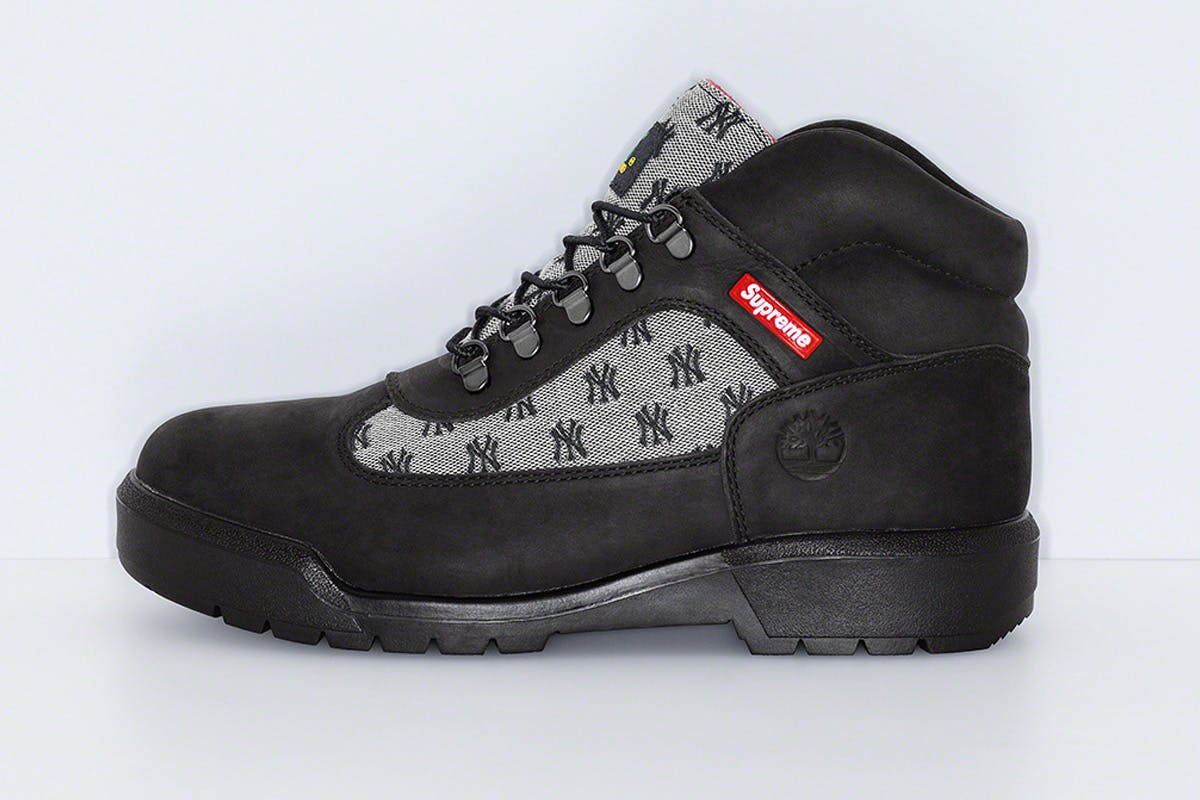 Supreme x New York Yankees x Timberland Field Boot: Buy Here