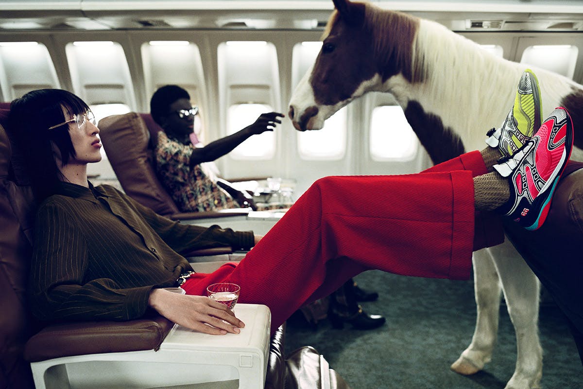 A Horse Stars in Gucci's Ambitious SS20 Campaign