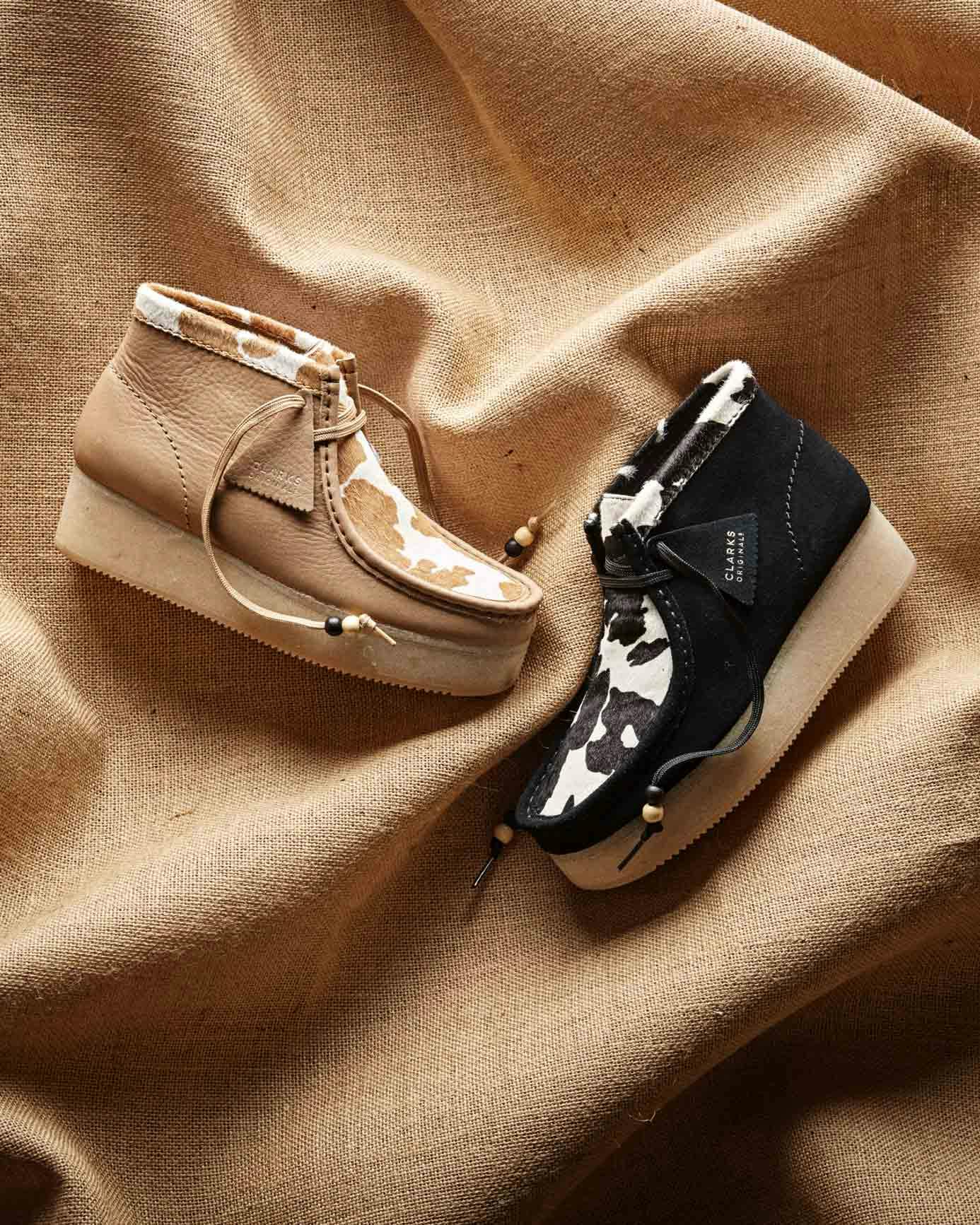 Clarks Originals Drops a Luxe Cow Print Pack