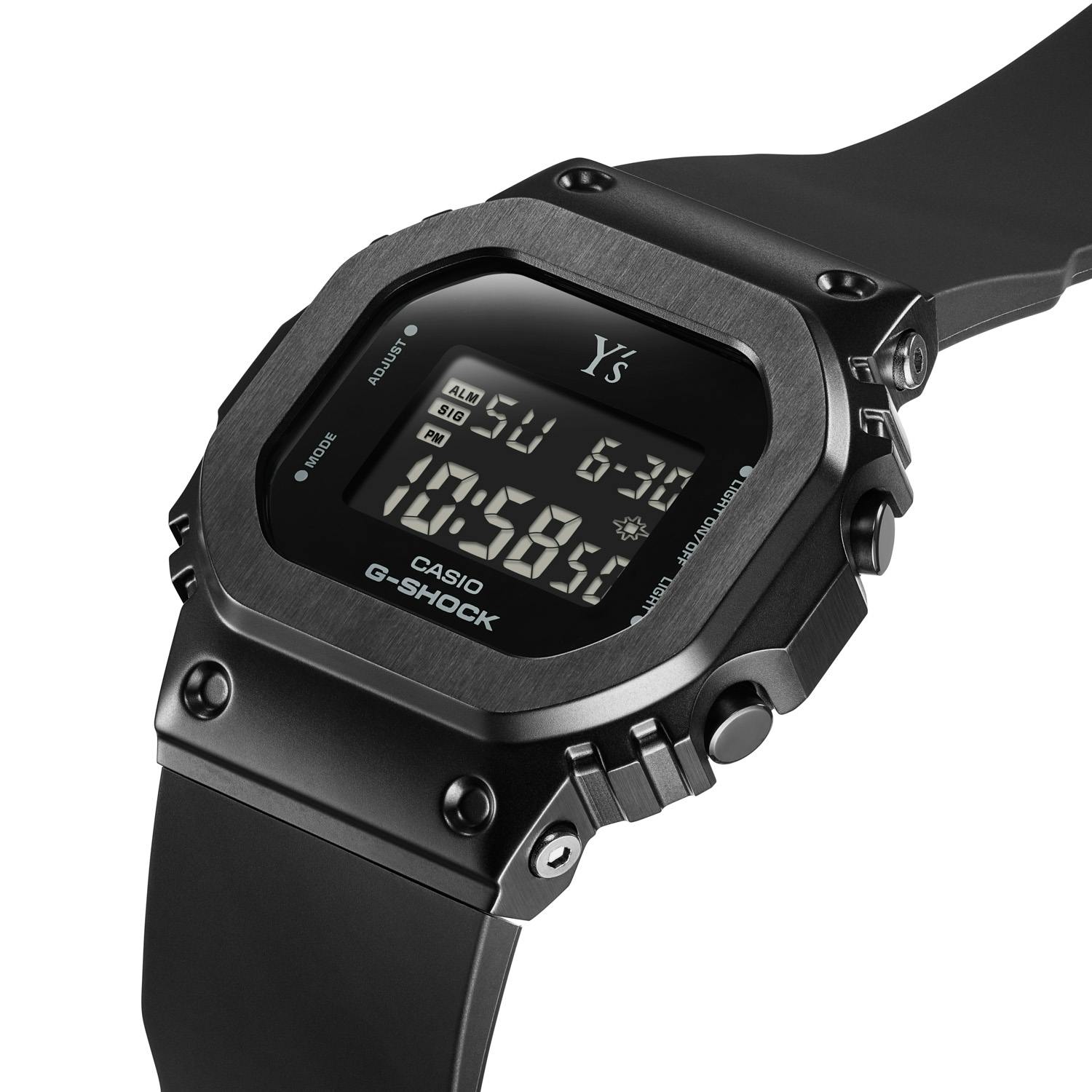 Yohji Yamamoto's Y's & G-SHOCK Announce GM-S5600YS-1 Watch Collab