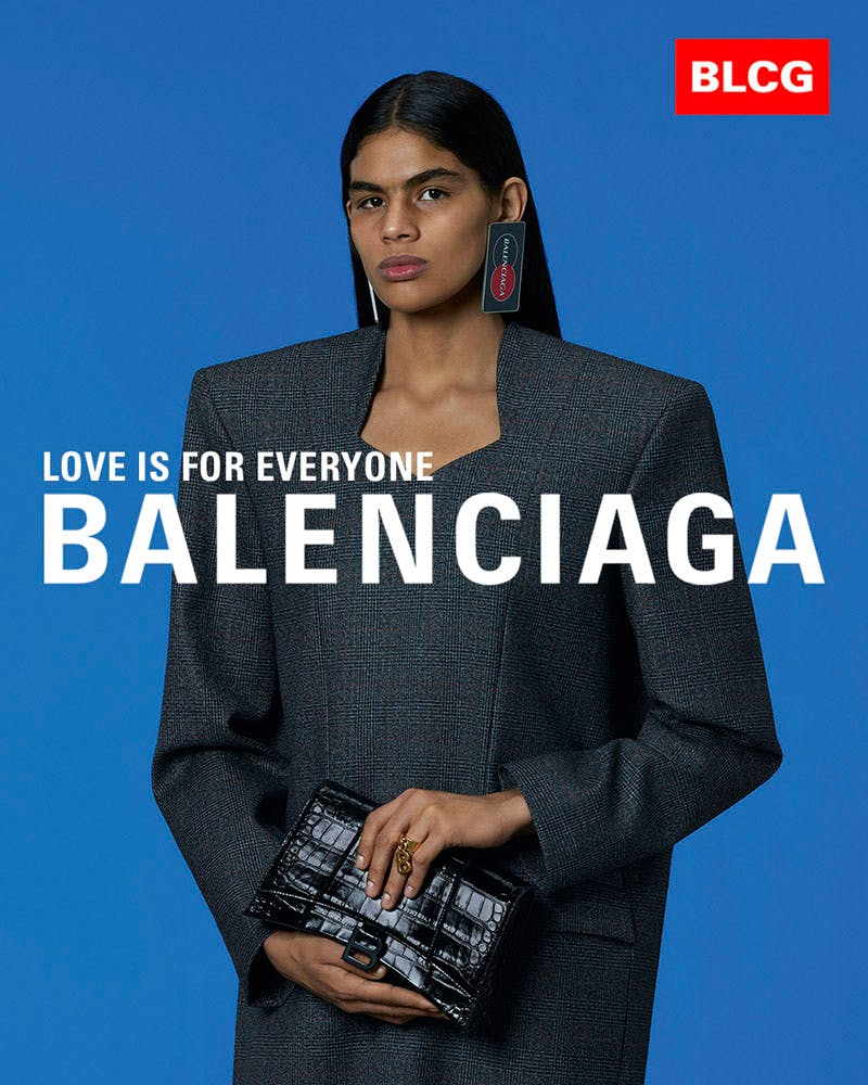 Balenciaga Riffs off Political Posters for ss20 Campaign