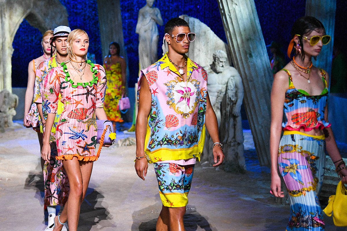 Versace Took Us On a Vacation to the Future