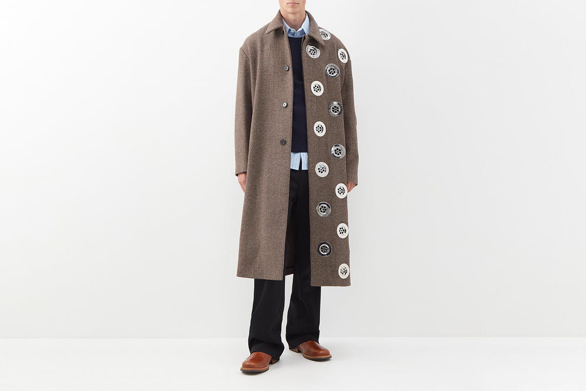 Shop the Loewe Drain Hole Coat Here