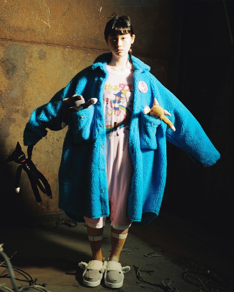 Suicoke x Doublet Sheep Animal Slippers