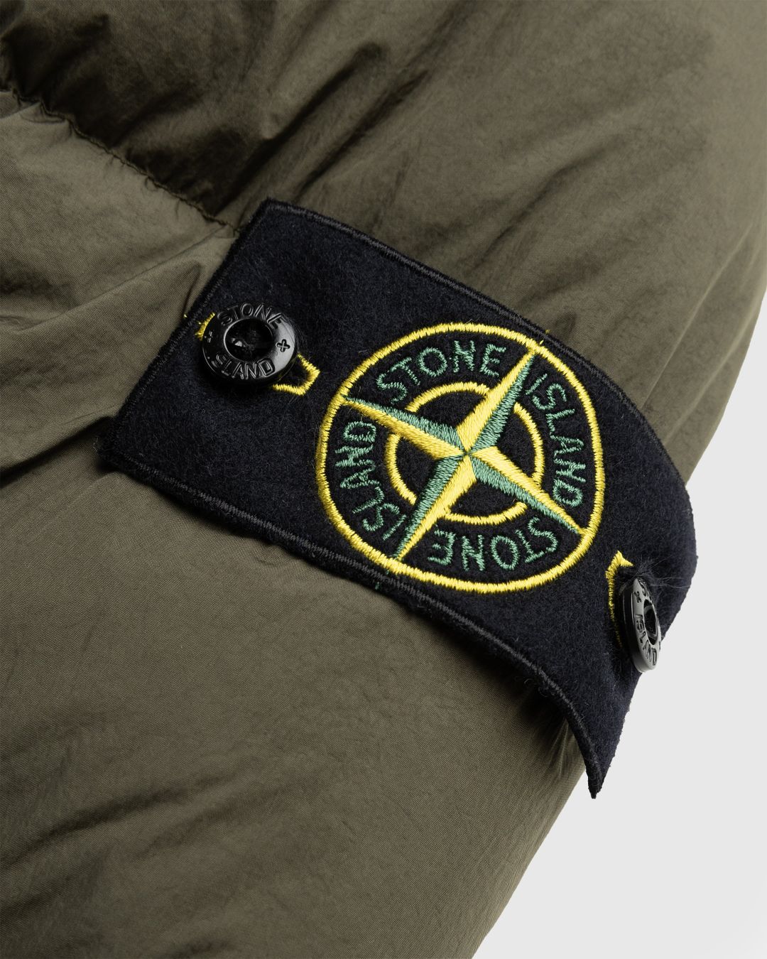 Stone Island – Garment-Dyed Recycled Nylon Down Jacket Olive ...