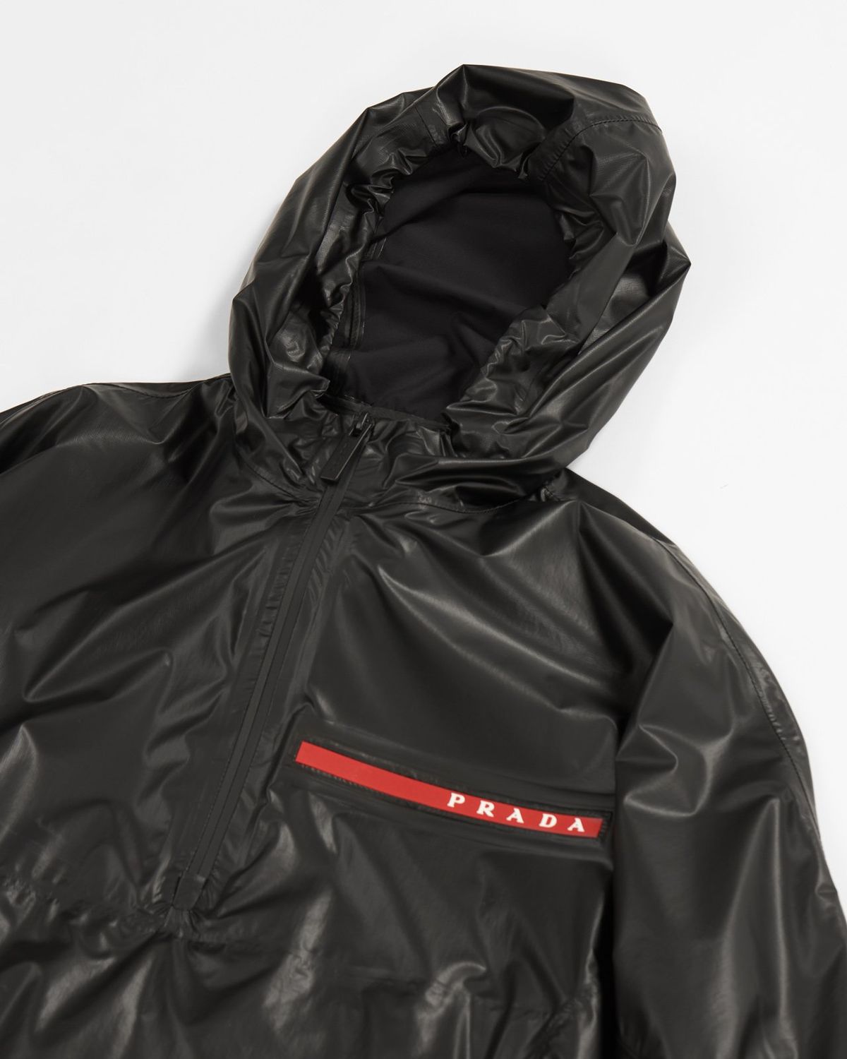 Prada – Men's Hooded Nylon Jacket (ALUMINUM) | Highsnobiety Shop