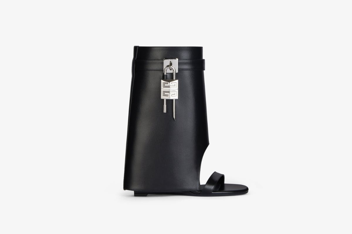 Givenchy Sandal-fied Its Shark Lock Boots