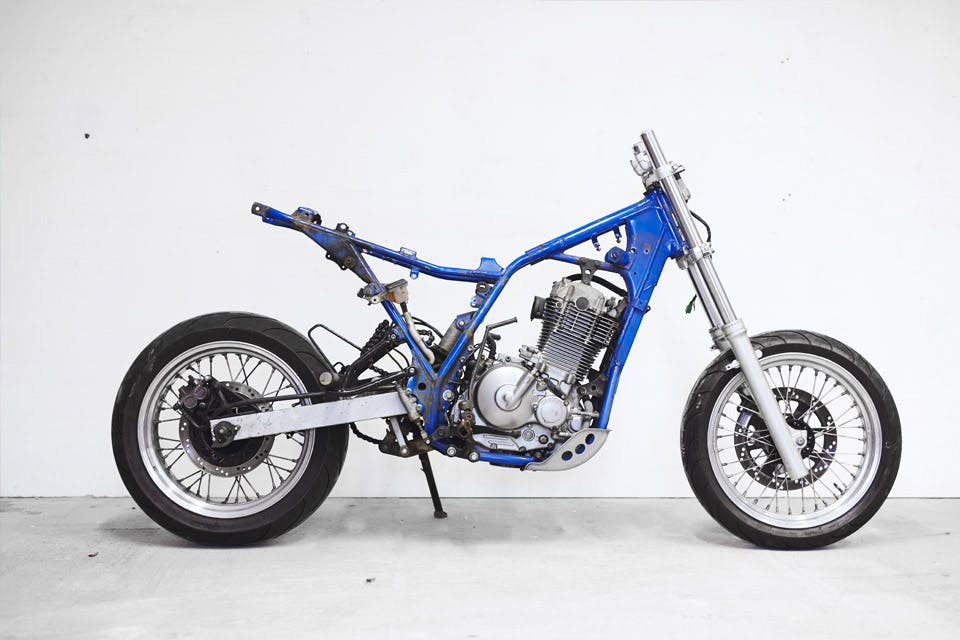 How to Turn a Dirt Bike into a Cafe Racer - Part 1 | Highsnobiety