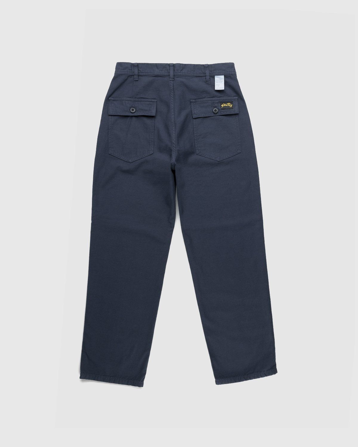 Stan Ray – Fat Pant Navy Sateen | Highsnobiety Shop