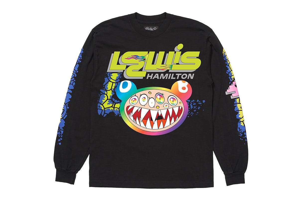 Lewis Hamilton's +44 Meets Takashi Murakami For Collab