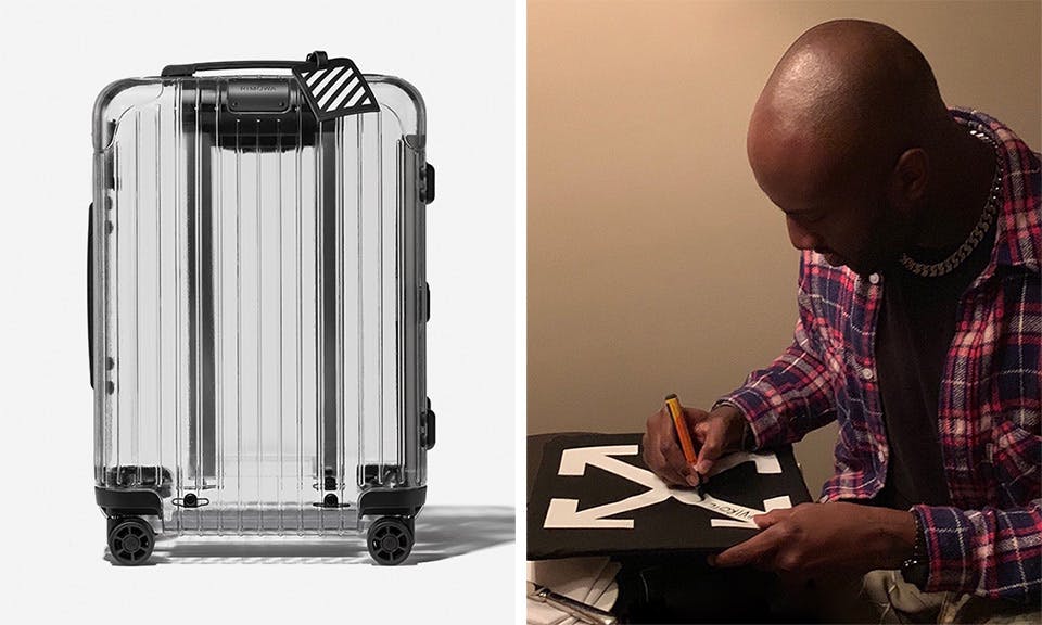 Virgil Abloh-Signed OFF-WHITE x RIMOWA Luggage to Be Auctioned