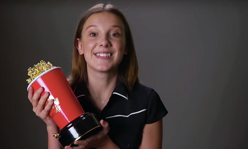 Millie Bobby Brown Calls out Bullies in MTV Movie Awards Speech