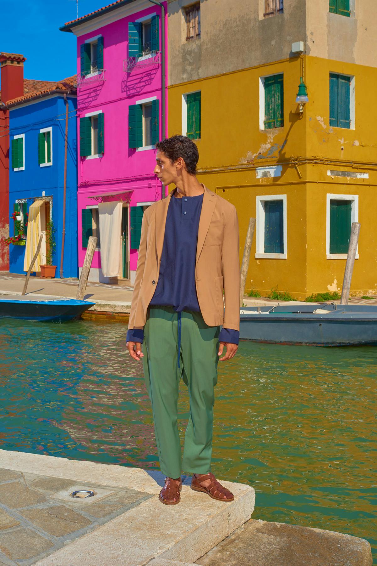 Barena Venezia Draws on Barenas (Where Else?) For Its SS20 Collection