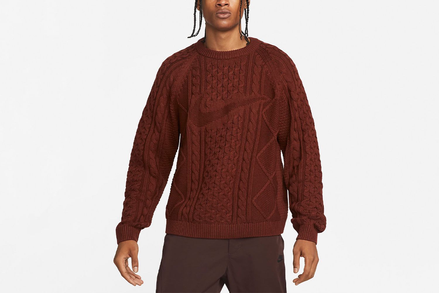 Nike Swoosh Knit: Shop the Nike Cable Knit Sweater Here