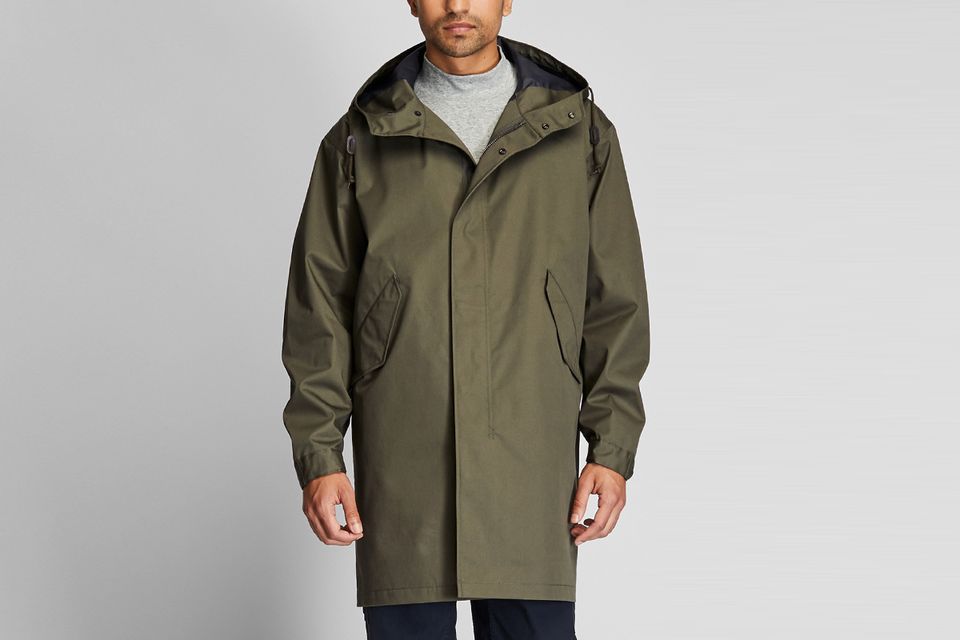 Kanye West Looks Enormous in XXL Martine Rose Parka at NYFW