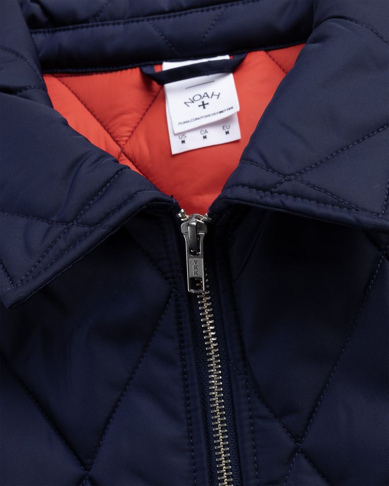 Puma x Noah – Water-Repellent Quilted Jacket Navy | Highsnobiety Shop