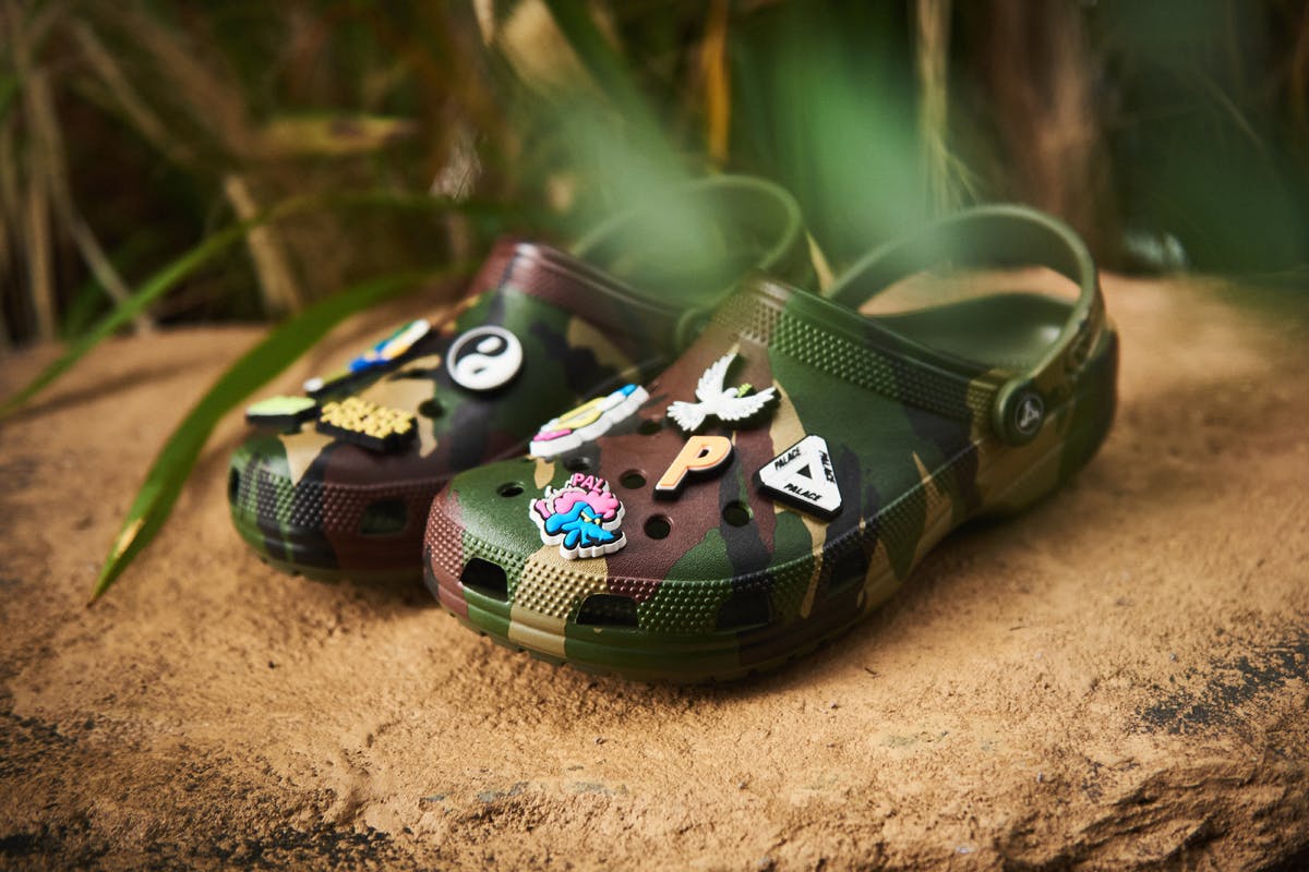 Palace Skateboards x Crocs Camo Clog Collab, Holiday Drop
