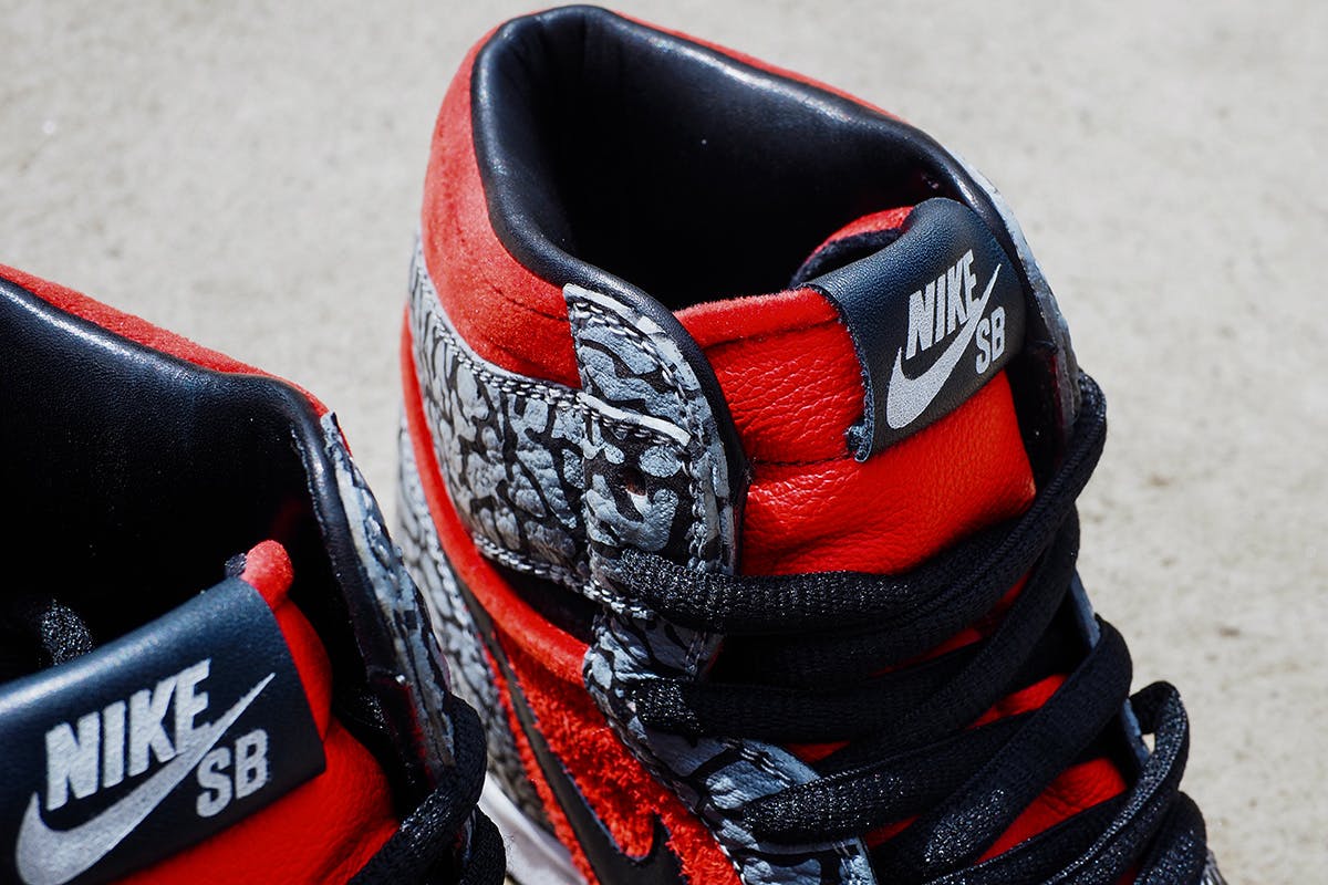 BespokeIND Nike Air Jordan 1 “Red Cement”: Official Images