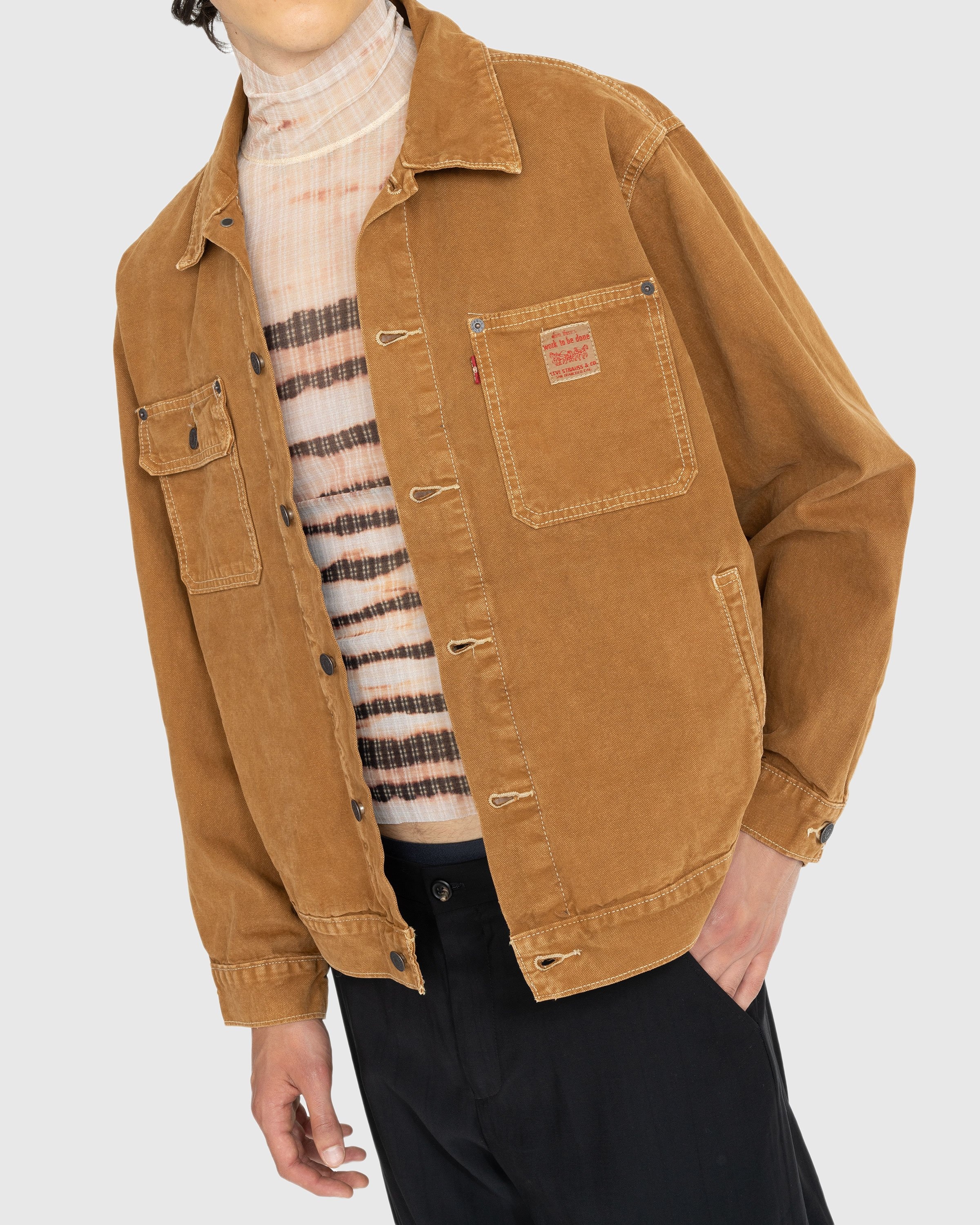 Levi's – Sunrise Trucker Jacket Dark Ginger | Highsnobiety Shop