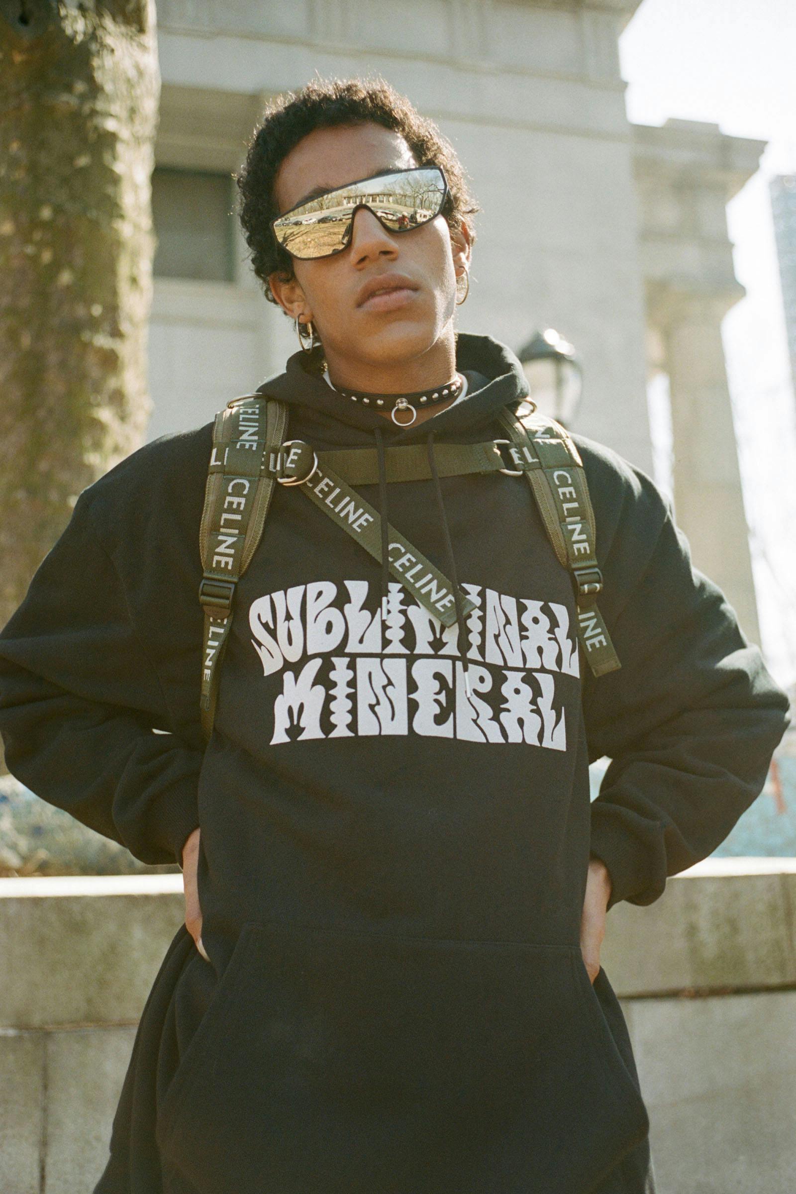 Myles de Courcy is Ready to Skate with Celine Ready to Wear