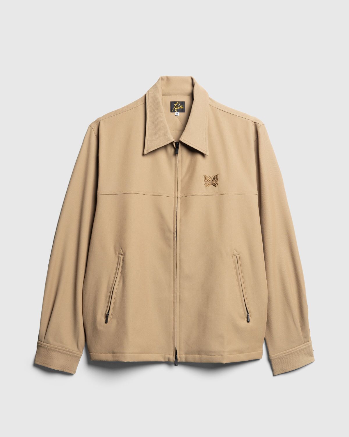Needles – Sport Jacket - PE/R/PU Cavalry Twill | Highsnobiety Shop