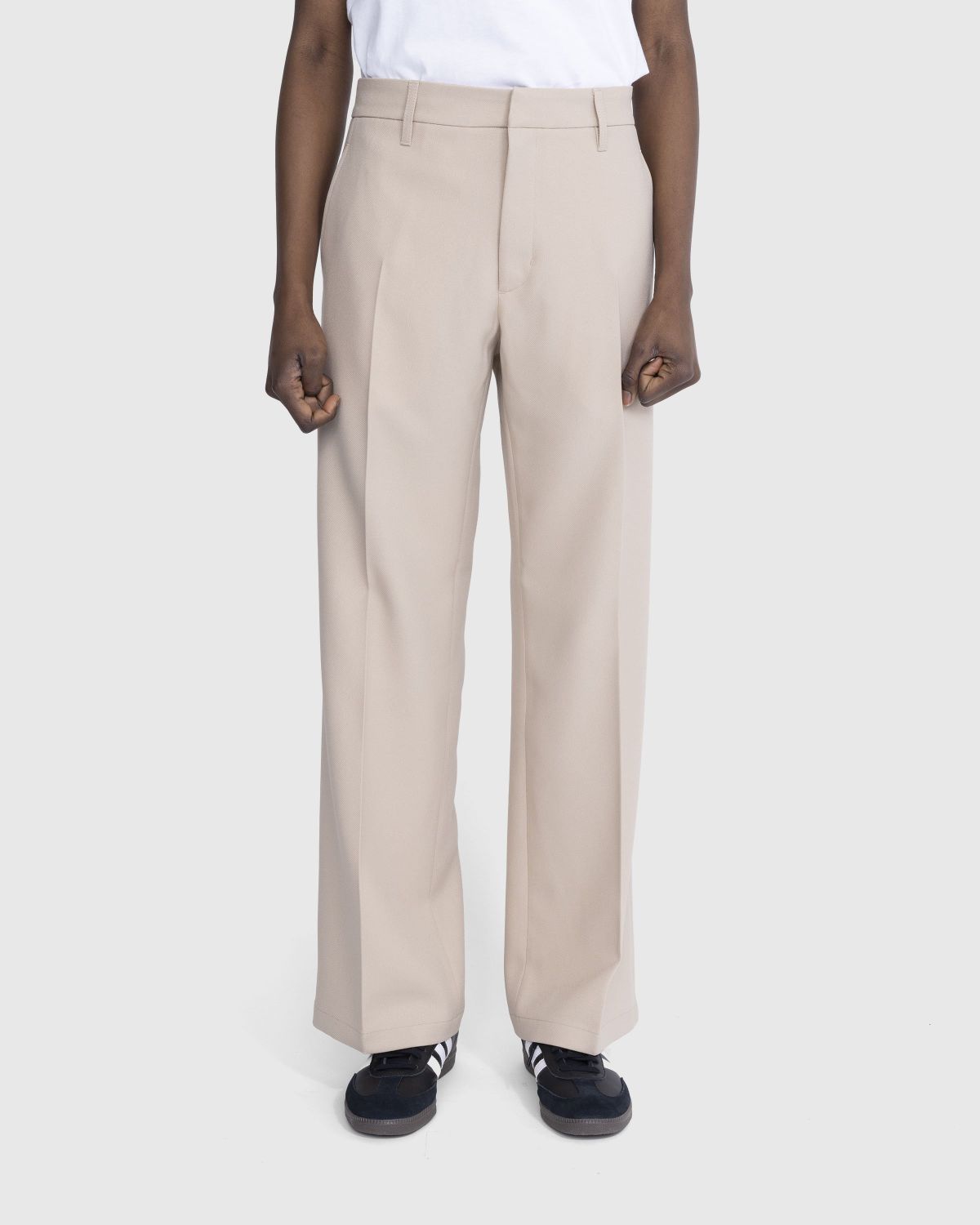 Stockholm Surfboard Club – Wide Bootcut Trousers Sand | Highsnobiety Shop