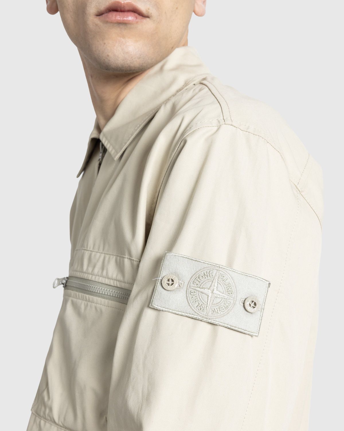 Stone Island – Ghost Piece Jacket Beige | Highsnobiety Shop