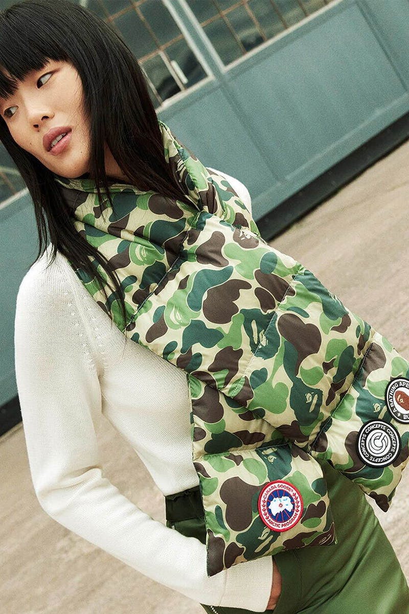Canada Goose x BAPE x Concepts Collection: Release Information