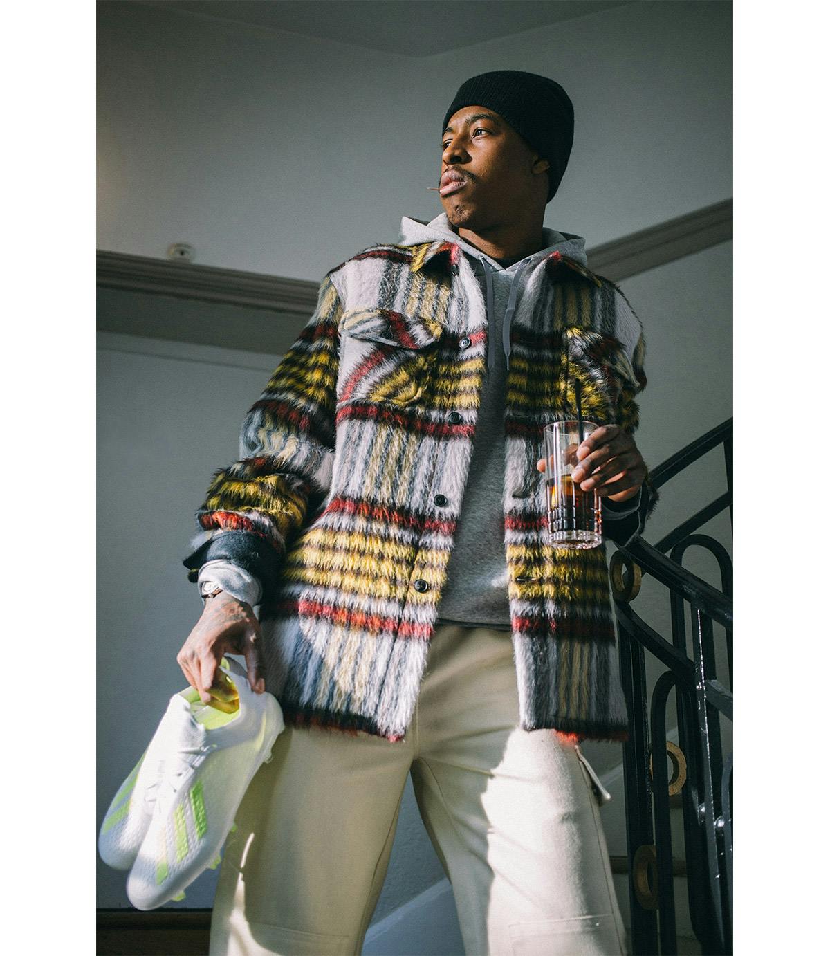 Footballer Kimpembe on PSG, Fashion & His Dream Cleat Collab