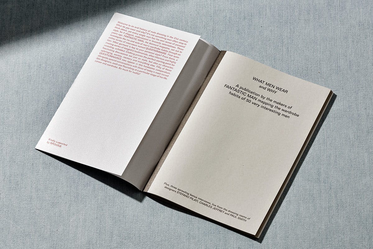 EXCLUSIVE: Novelist Explains His Style in New Fantastic Man Book