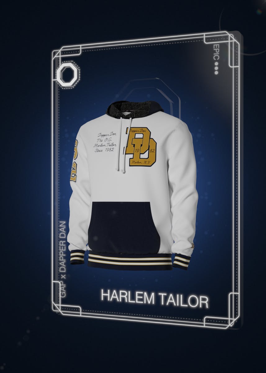 Dapper Dan & GAP Drop DAP GAP Hoodie NFT Collection