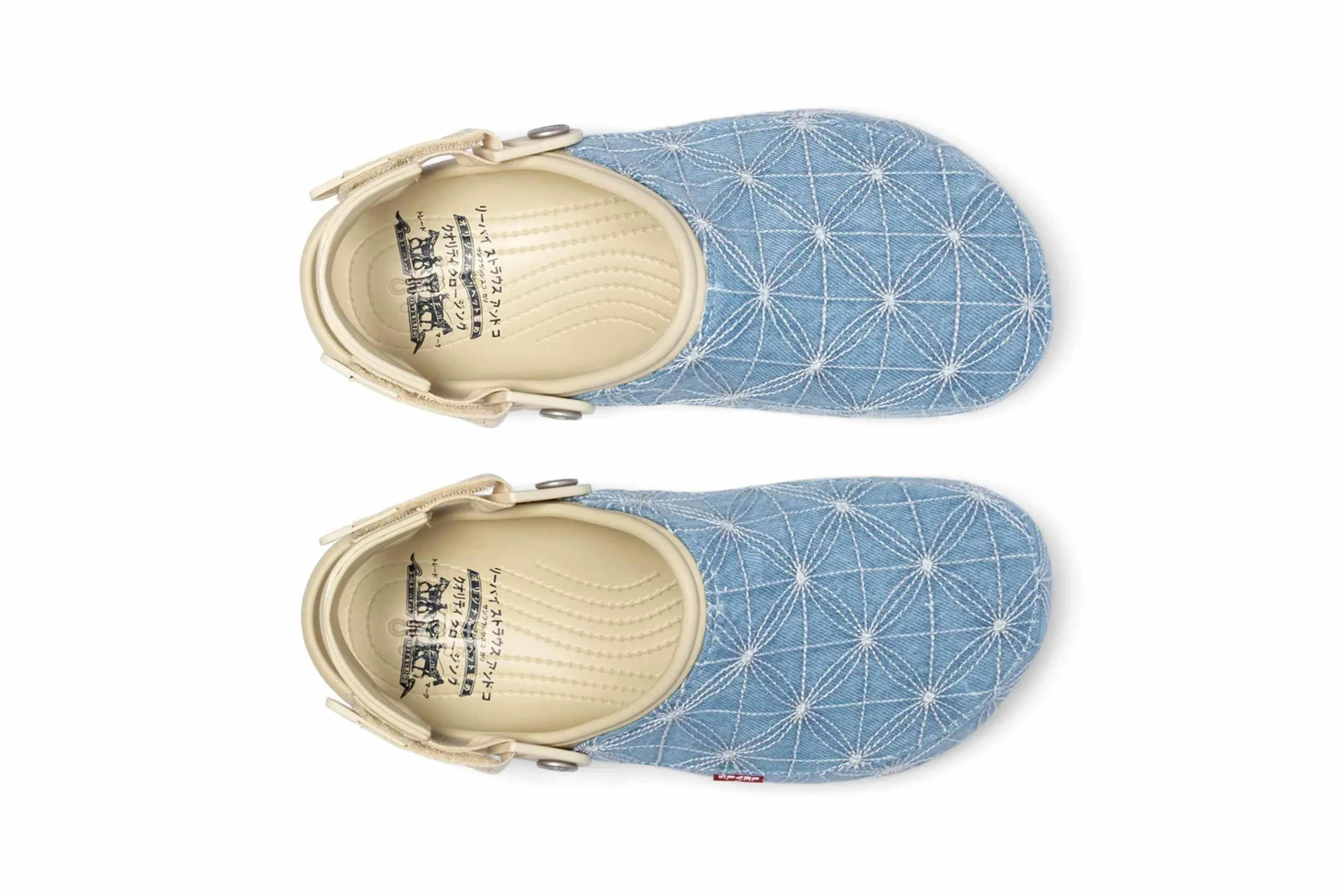 Levi's & Crocs Denim Clog Collab Is Tough & Trail-Ready