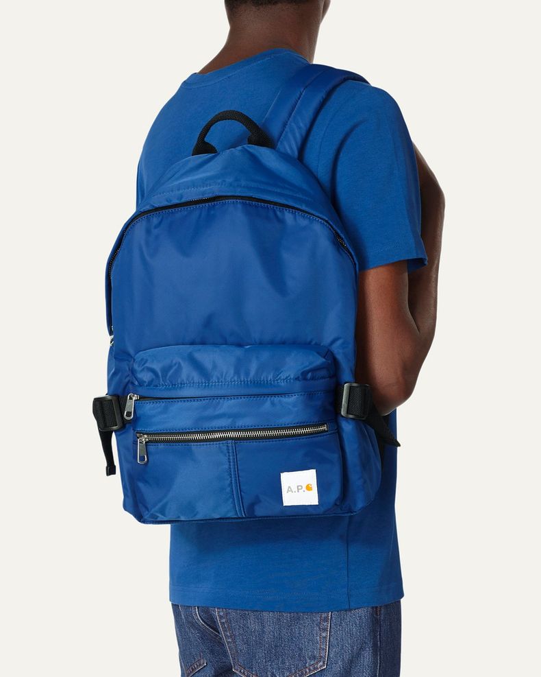 A.P.C. x Carhartt WIP – Shawn Backpack Indigo | Highsnobiety Shop