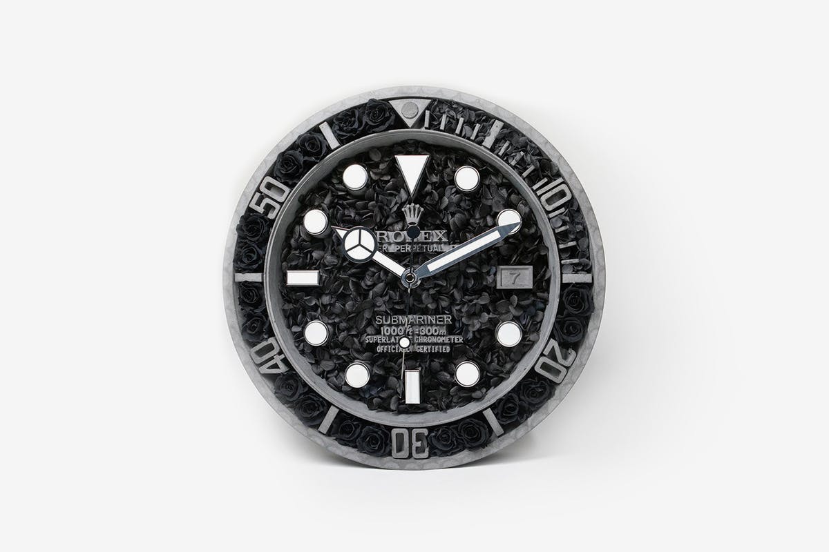 This Rolex Flower Vase Looks Just Like an Actual Watch