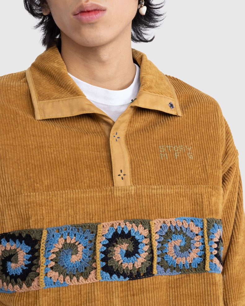 Story mfg. – Polite Pullover Ochre | Highsnobiety Shop