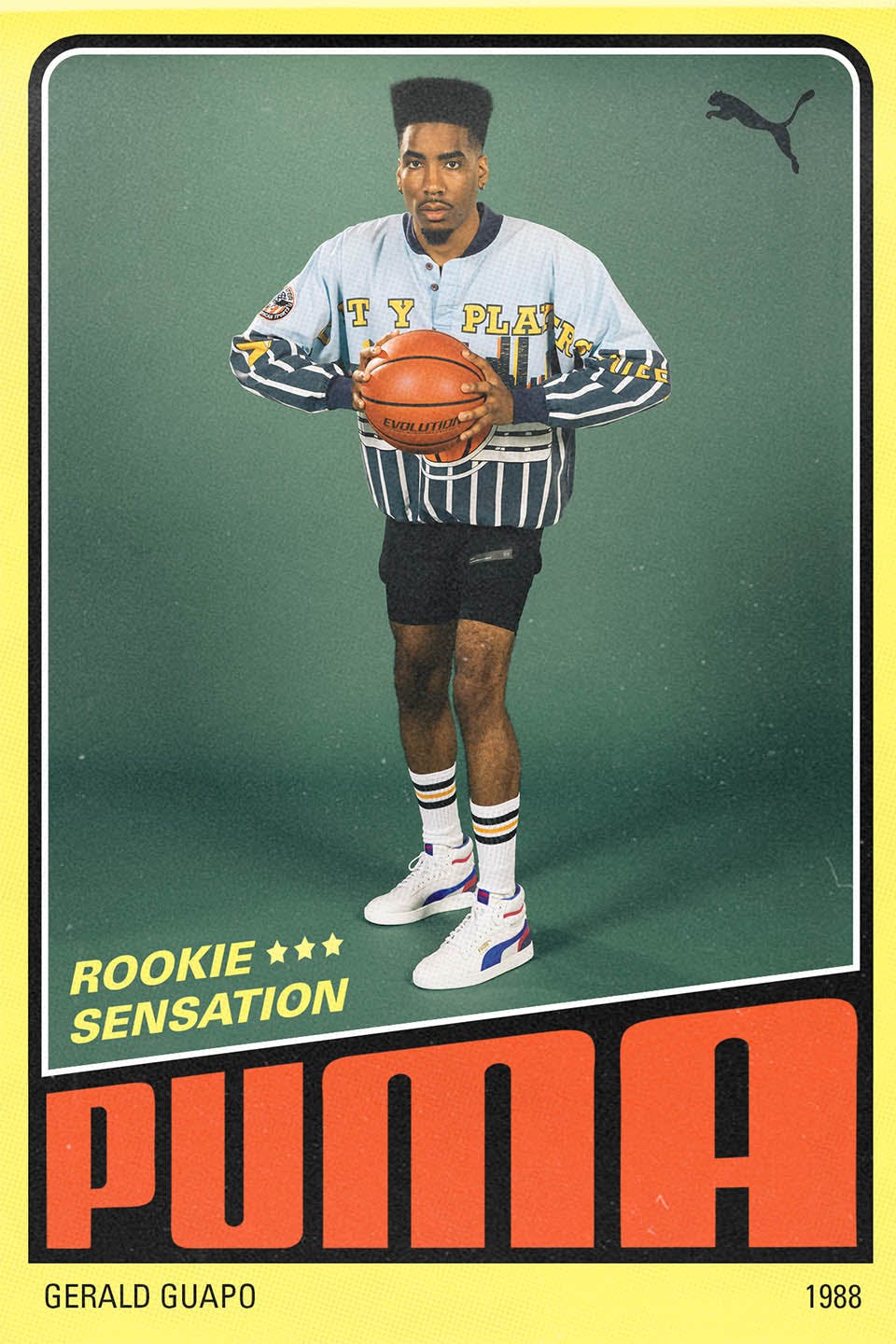 We Turned the PUMA Ralph Sampson OG Into Collectible Trading Cards